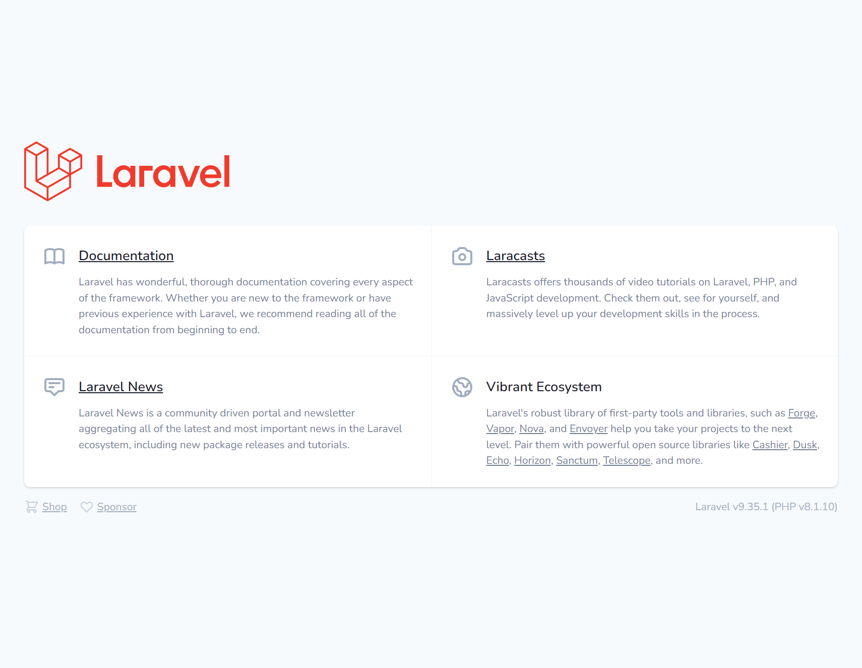 Laravel 開発環境を Windows 上に構築する （XAMPP利用)