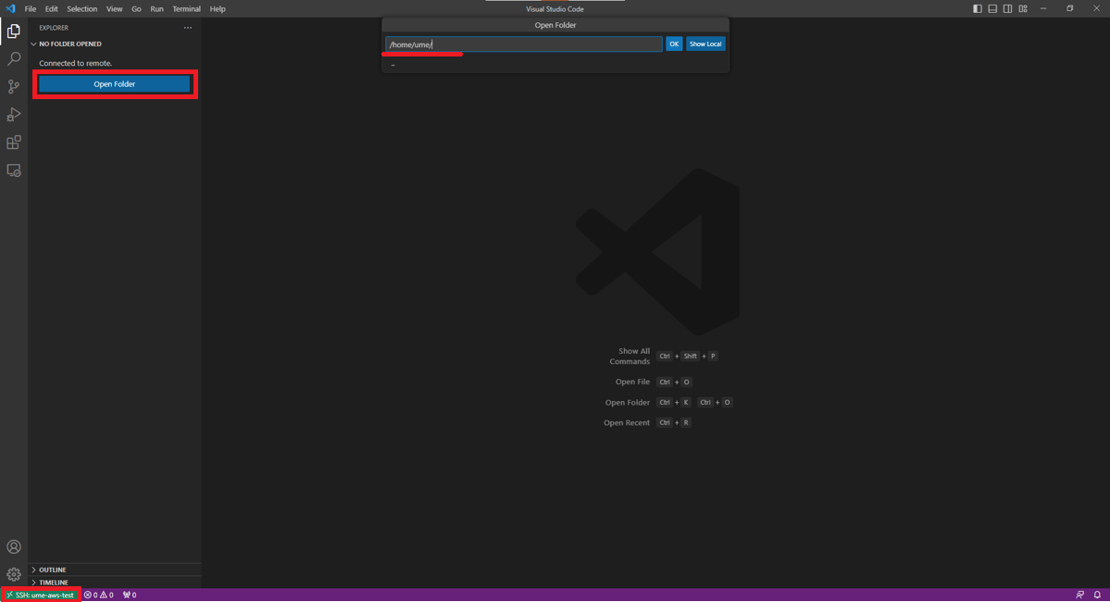 VSCodeでリモート環境にSSH接続する方法
