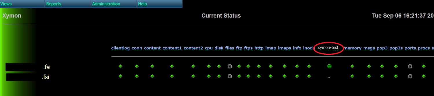 xymonでのサーバーごとの個別監視の導入方法